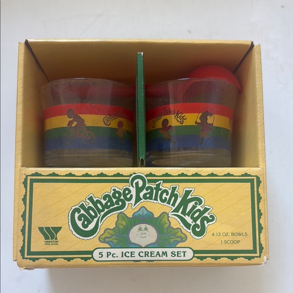 Dining | Vintage Cabbage Patch Kids Ice Cream Set | Poshmark